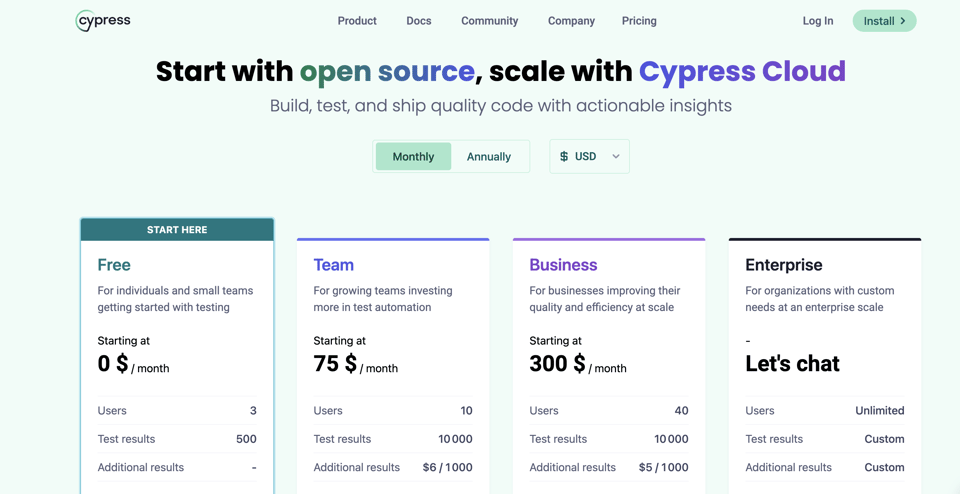 Choix du logiciel et avis - Framework : Selenium vs Playwright vs Cypress